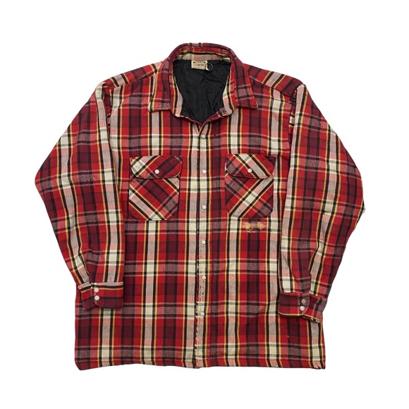 American Vintage | Jackets & Coats | Vintage 7s80s Red Heavy Lined ...
